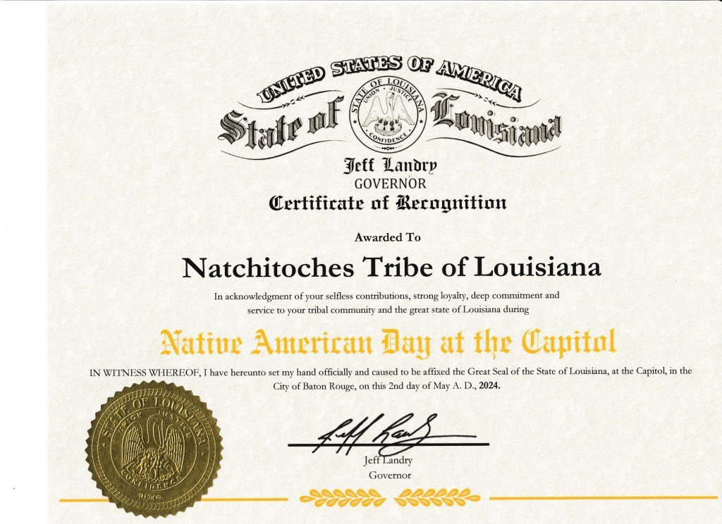 Government – Natchitoches Tribe of Louisiana